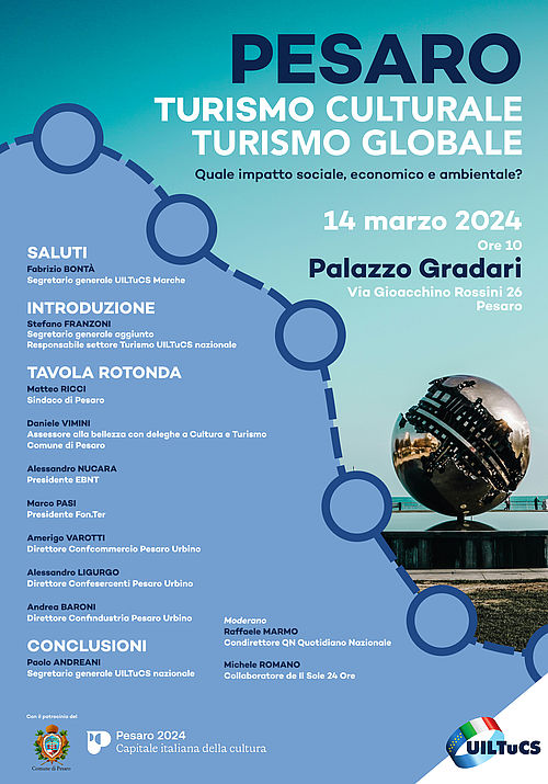 Comune di Pesaro : Pesaro 2024, Capitale del dibattito su “Turismo ...