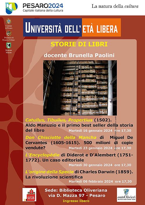 Comune di Pesaro : Don Chisciotte della Mancha / Storie di libri